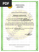 Certificate of First Time Jobseeker | PDF