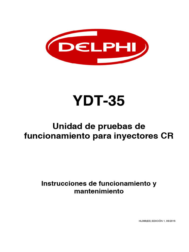 Codificación de Inyectores Delphi YDT-35 | PDF | Inyección de ...