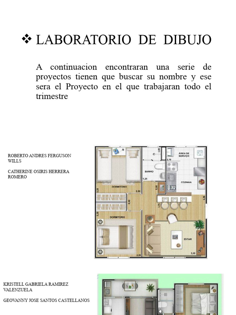 Proyectos de Dibujo IIQ 2022 | PDF