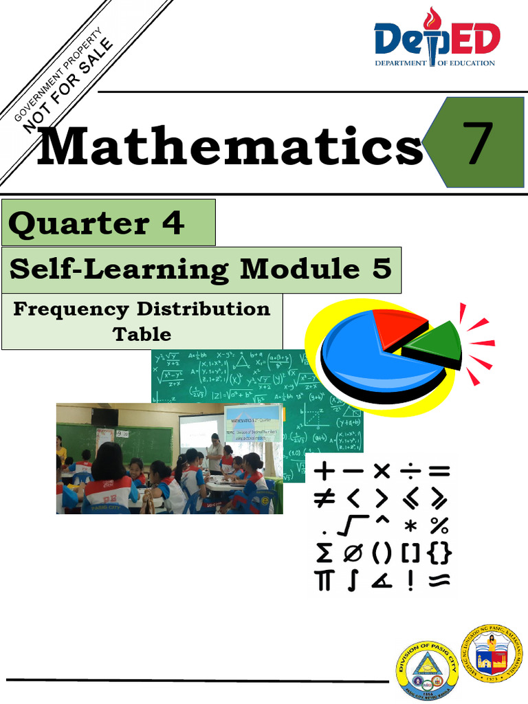 Math7 Q4 M5 | PDF | Interval (Music)