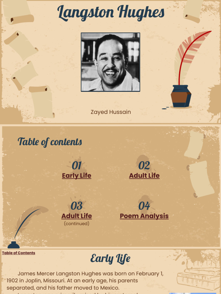 Langston Hughes | PDF | Poetry