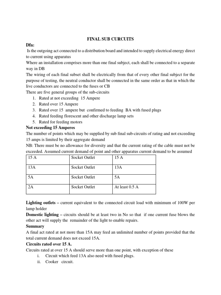 TOPIC 1 Lighting, Sockets and Control | PDF | Electrical Connector | Fuse (Electrical)