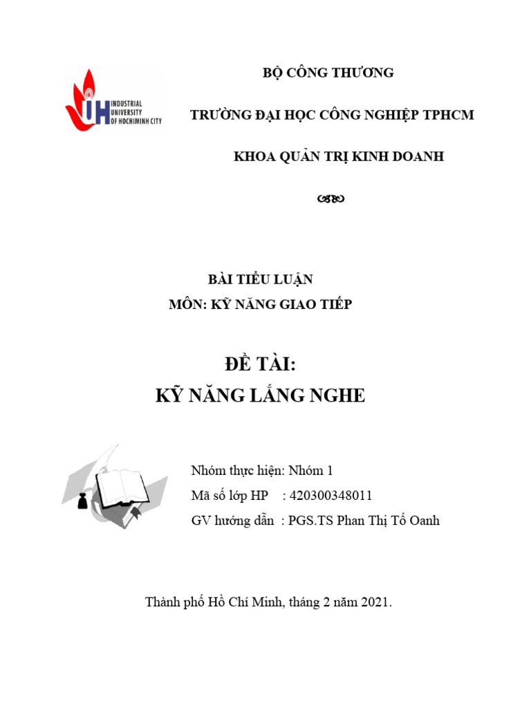 Kỹ năng lắng nghe | PDF