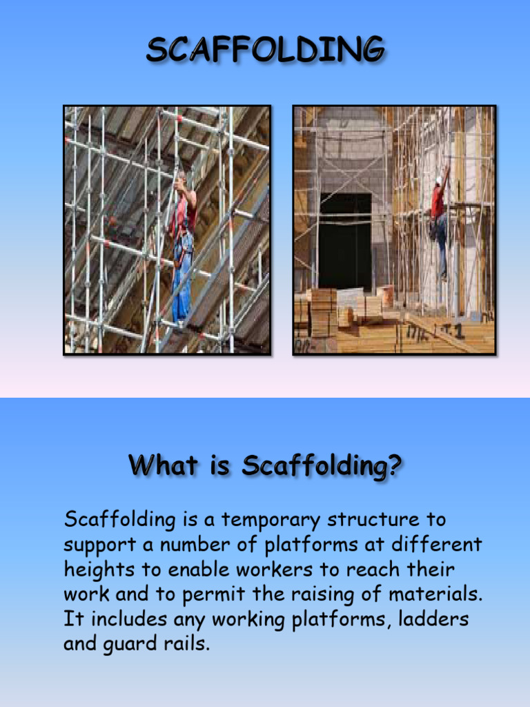 SCAFOLDING | PDF | Scaffolding