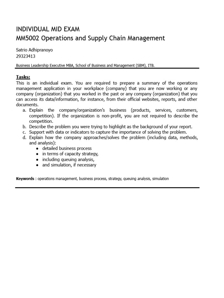 Queuing Line Simulation PT VTM | PDF | E Commerce | Business Process