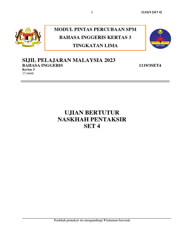 module pintas SET 4 | PDF