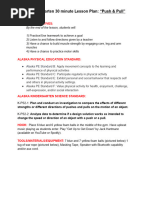 Superhero Training - PE Lesson Plan | PDF | Lesson Plan | Psychological ...