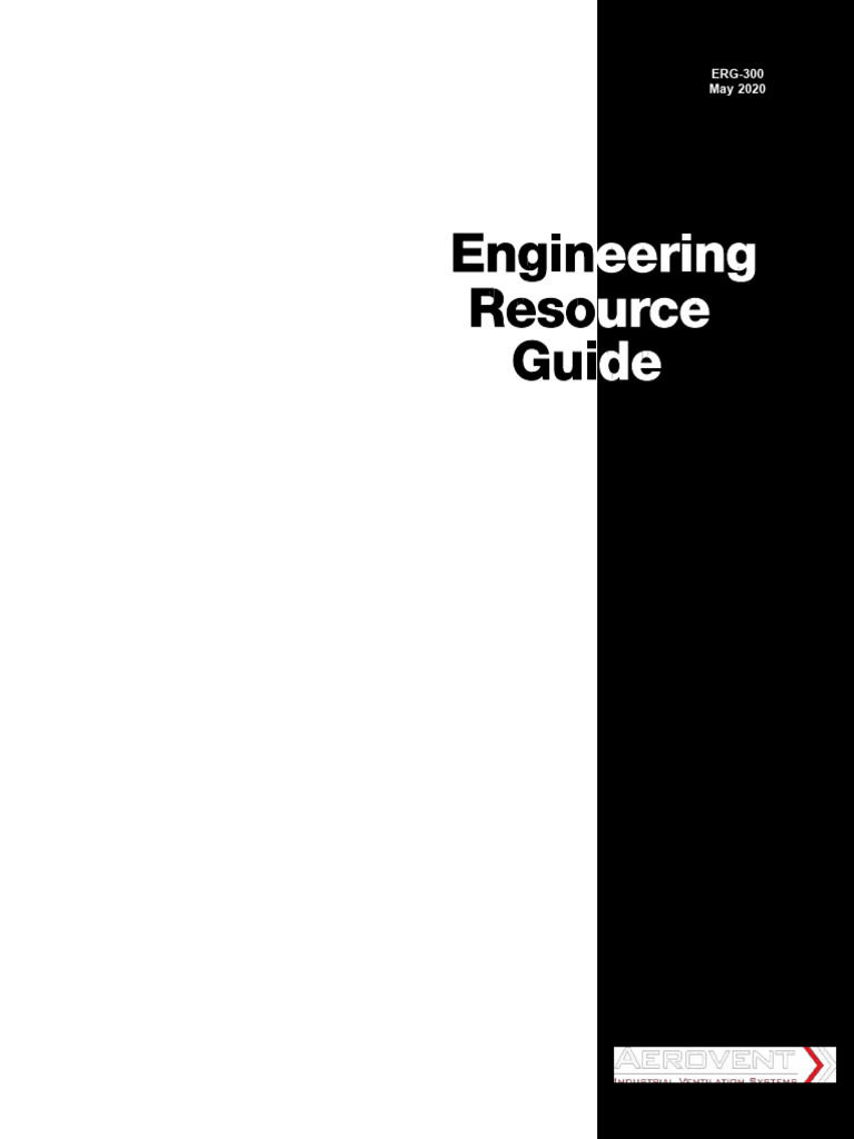 Engineering Resource Guide ERG 300 | PDF | Horsepower | Duct (Flow)