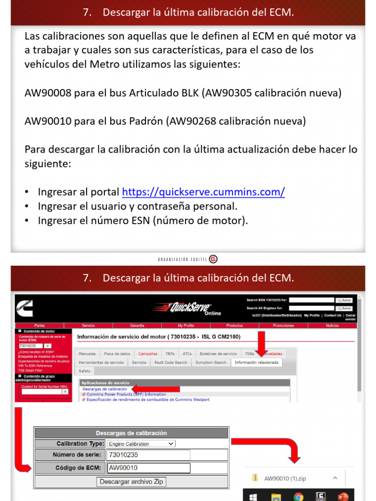 Calibración ECM Cummins | PDF