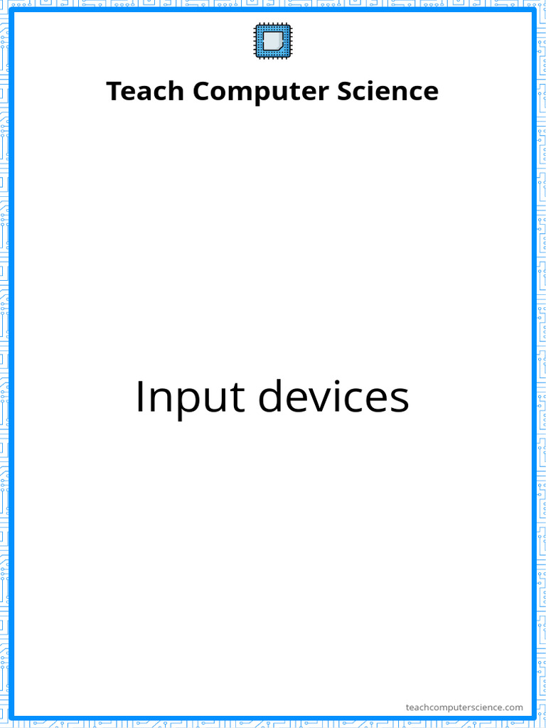Glossary - 08 Input Devices Terminology | PDF | Computers