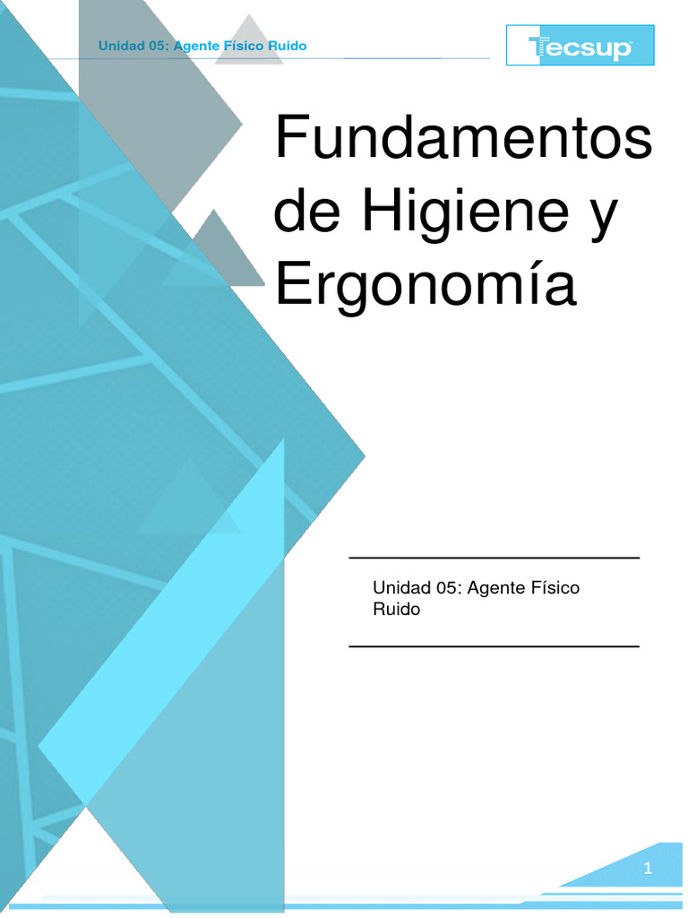 Agente Físico Ruido: Fundamentos y Control | PDF | Decibel | Sonido
