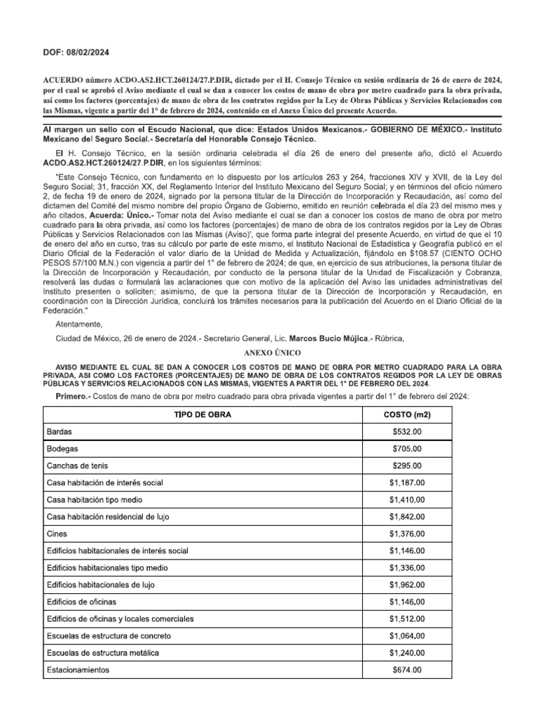 Parametricos IMSS | PDF