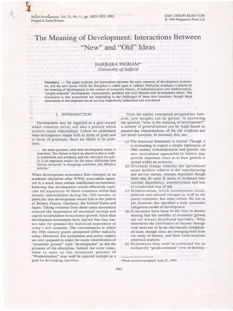 6 Ingham Pp1803 1821 Pdf Economics Economic Growth