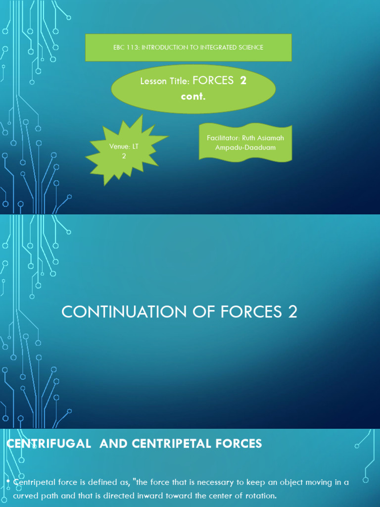 Centripetal and Centrifugal Forces Explained | PDF | Force | Acceleration