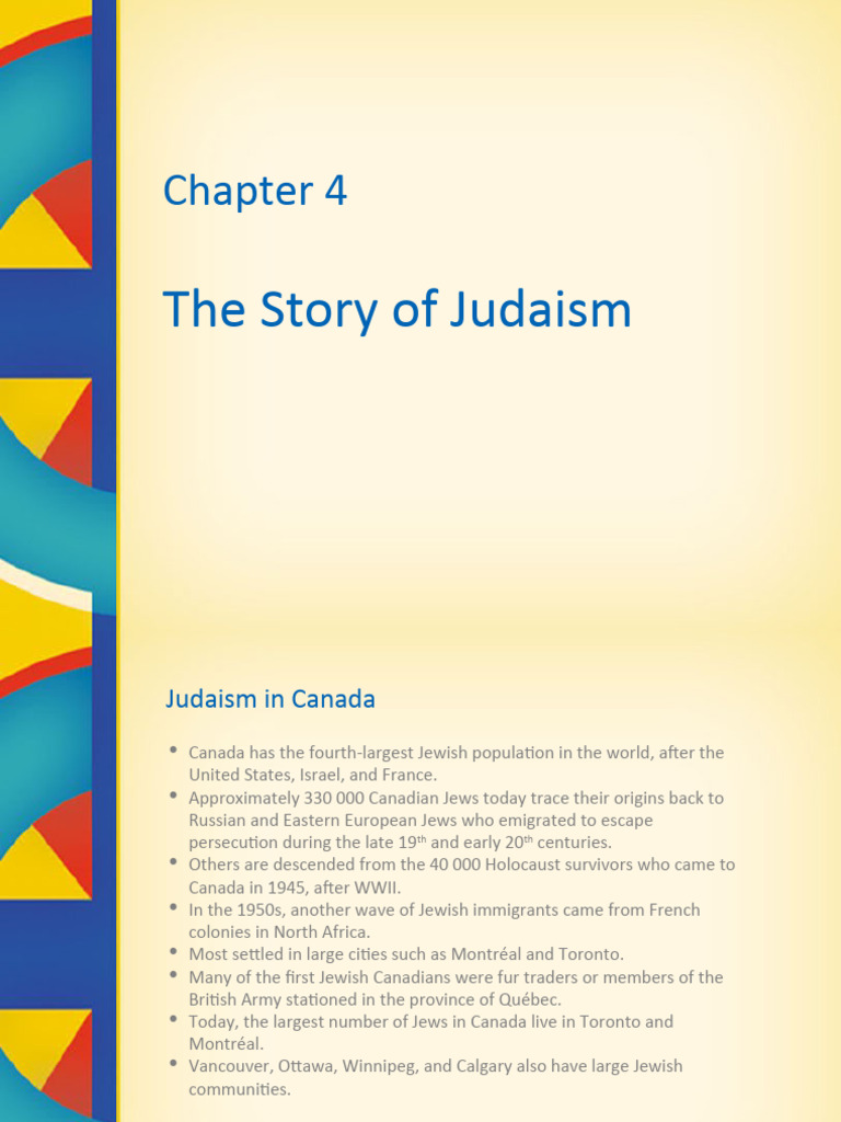 worldreligionschapter4powerpoint | PDF | Shabbat | Reform Judaism