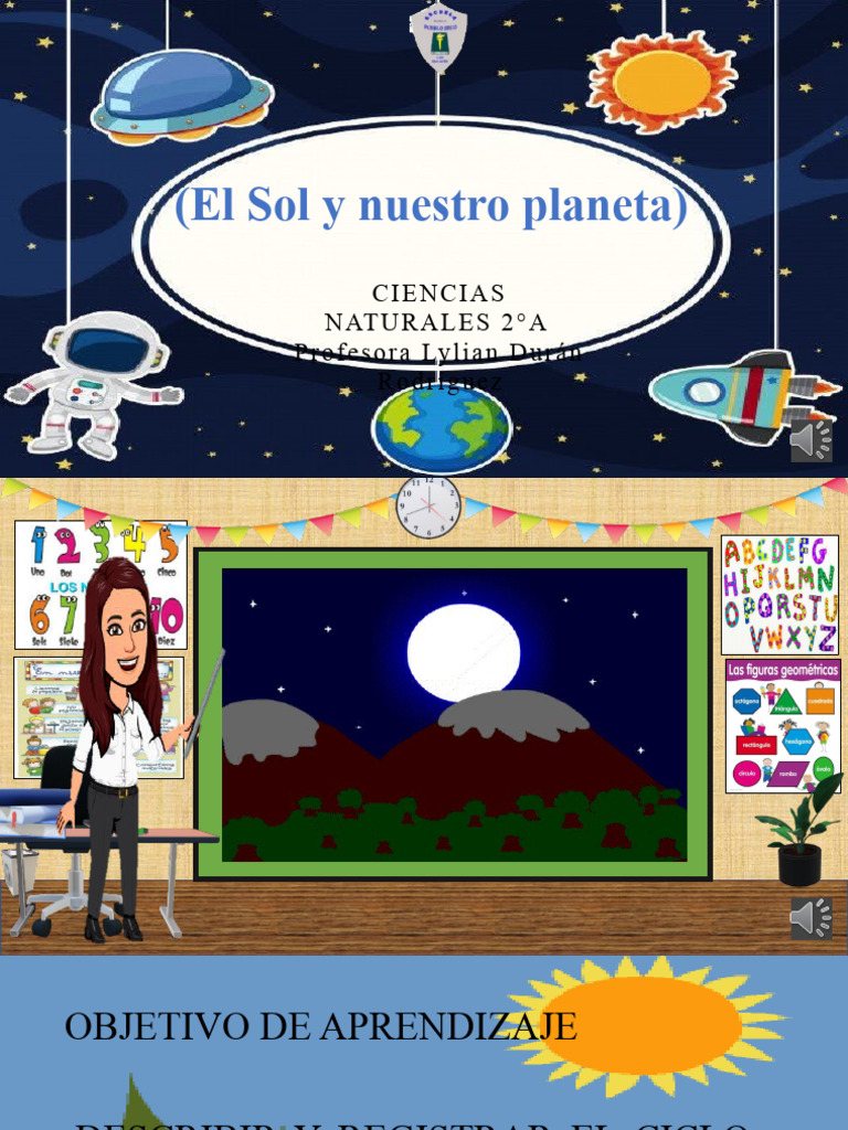 UNIDAD 5 Ciencias EL SOL Y NUESTRO PLANETA | PDF | Luna | Noche