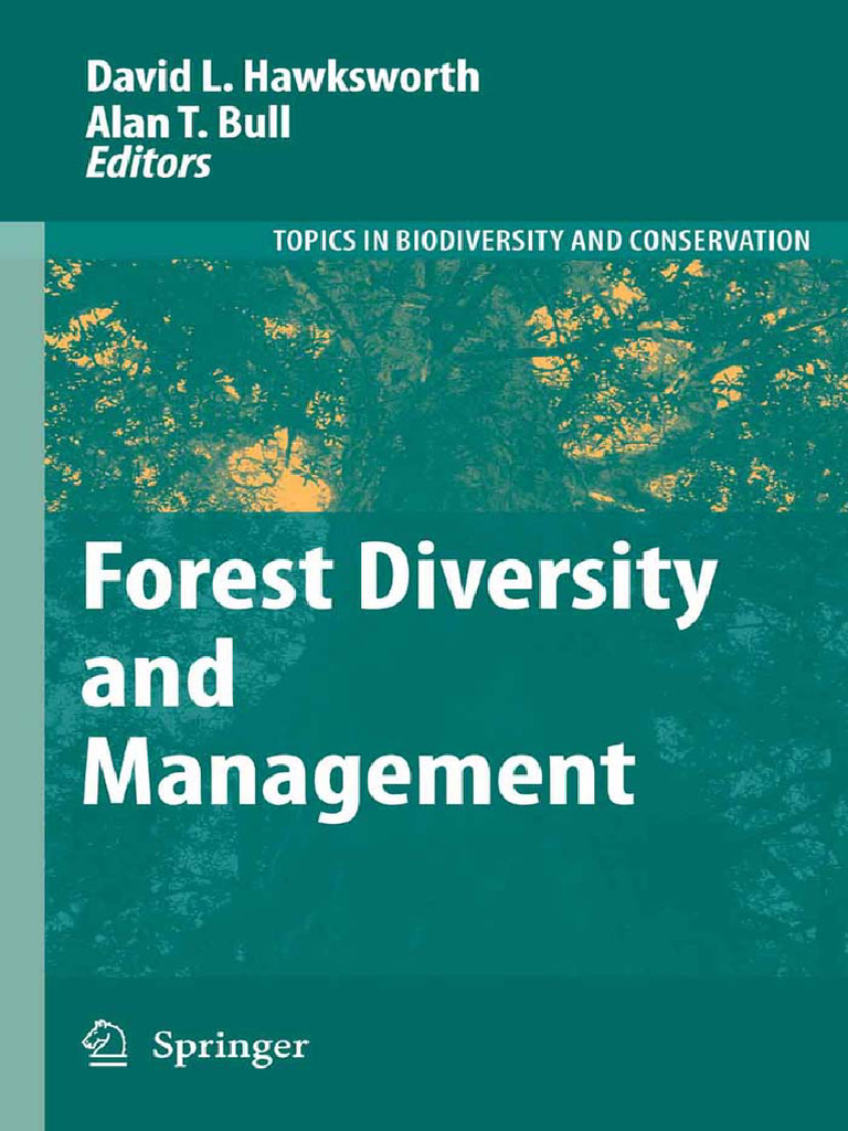 (David L. Hawksworth, Alan T. Bull) Forest Diversi | PDF | Soil | Earth ...