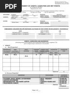 SALN Form 2024: Guidelines and Sample | PDF | Net Worth