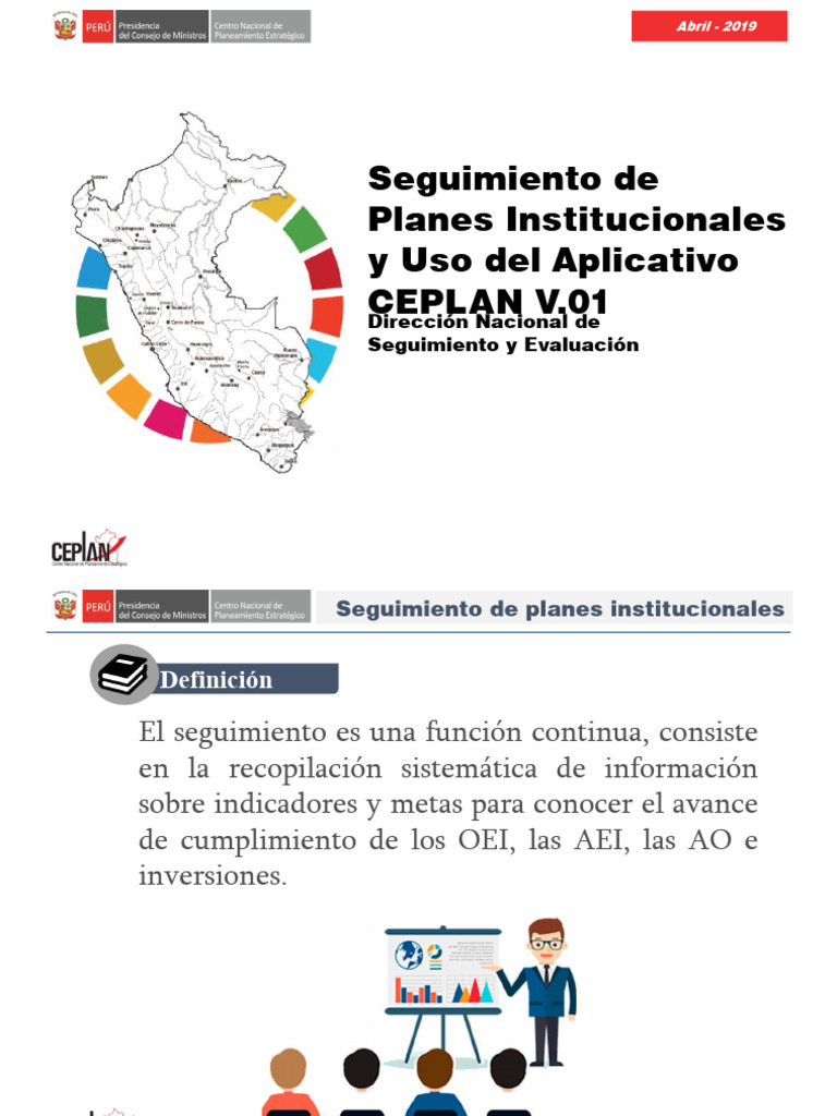 Seguimiento y Uso de CEPLAN V.01 | PDF | Finanzas y dinero