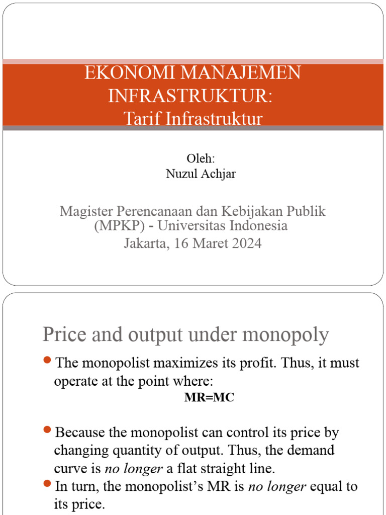 MIP Lecnote-6-New Pricing 2024 | PDF | Monopoly | Demand
