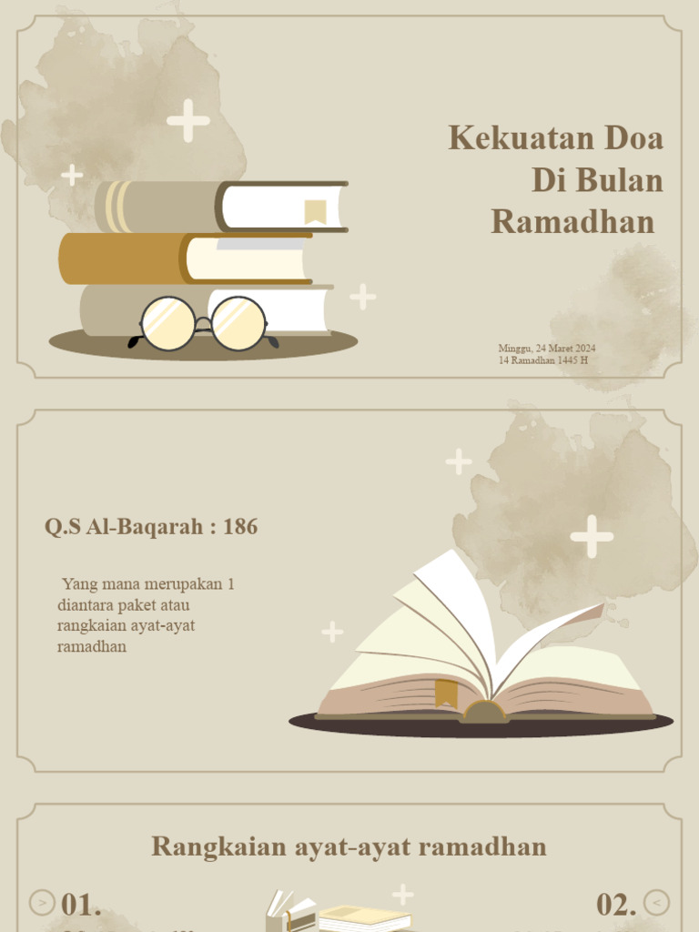 Kekuatan Doa Di Bulan Ramadhan | PDF