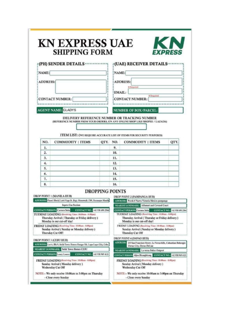 Sample Shipping | PDF