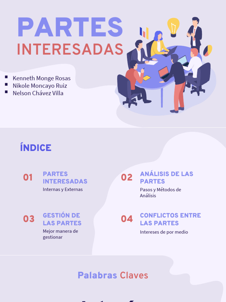Partes Interesadas de Una Empresa | PDF | Business | Jerga corporativa