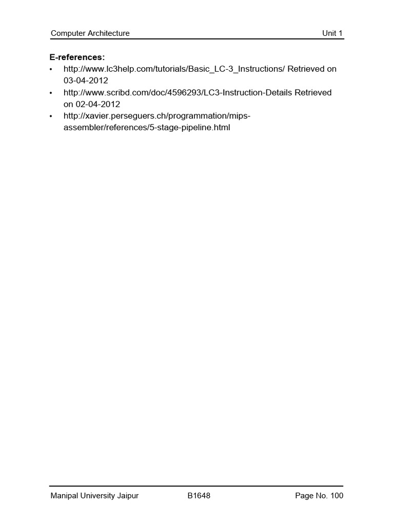Computer Architecture AllClasses-Outline-100-198 | PDF | Central Processing Unit | Parallel ...
