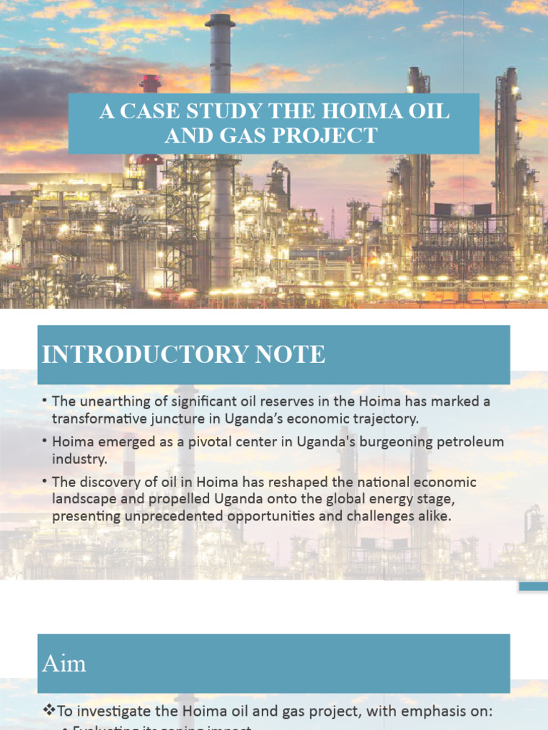 Hoima Oil Project. A Casestudy On Zoning, Statutory Planning Bodies ...