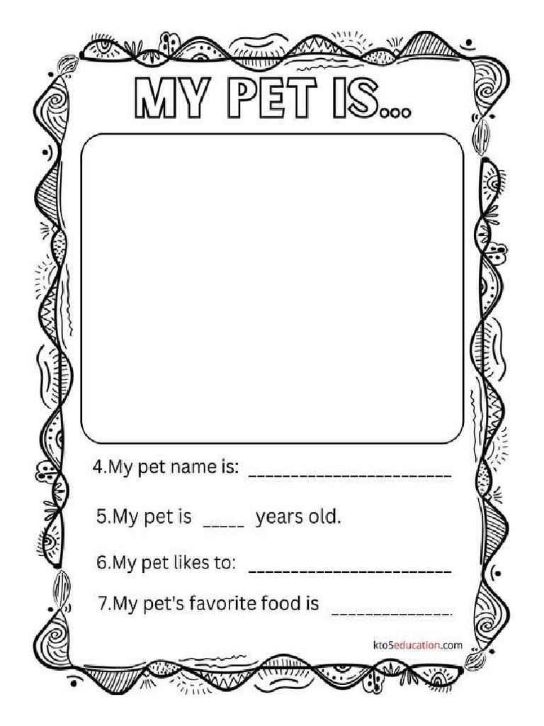 My Favorite Pet Practice | PDF