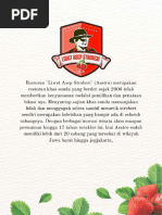 Menu Paket dan Hidangan Tapak Djati | PDF