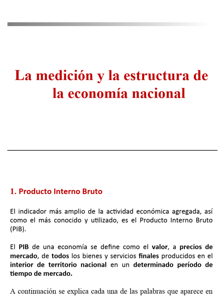 Clase 01 Abril 2024 Descripcion Pib Valor Agregado y Mas | PDF ...
