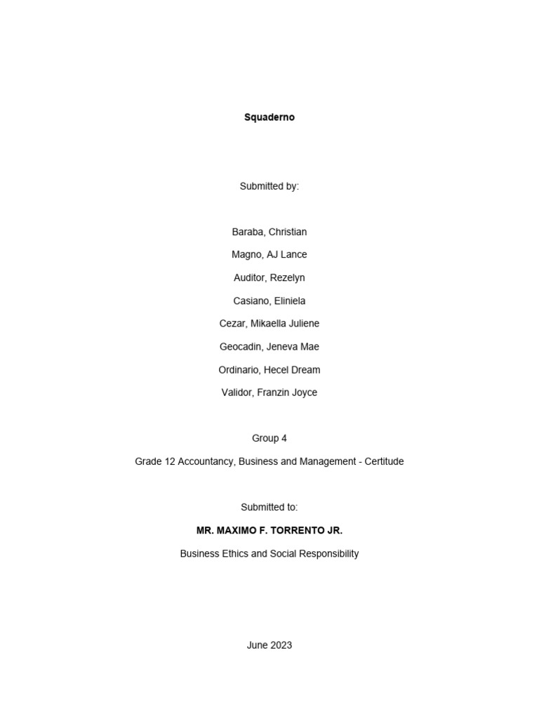 Business Ethics | PDF | Entrepreneurship | Social Media