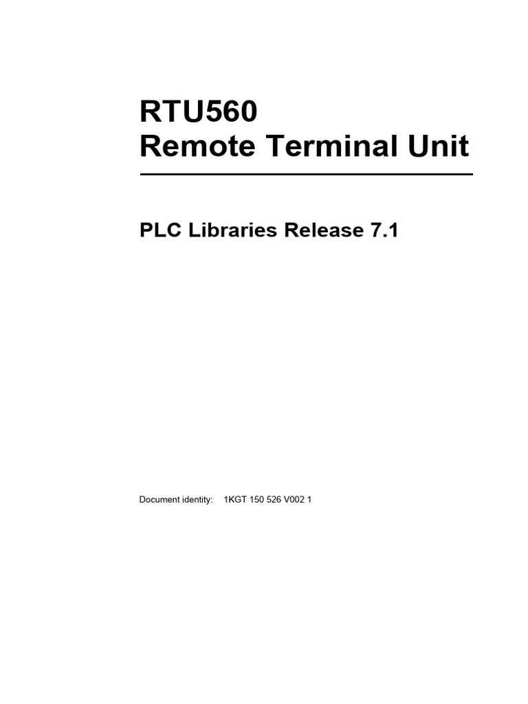 PLC Libraries Release 7 - 1 | PDF | Parameter (Computer Programming) | Boolean Data Type