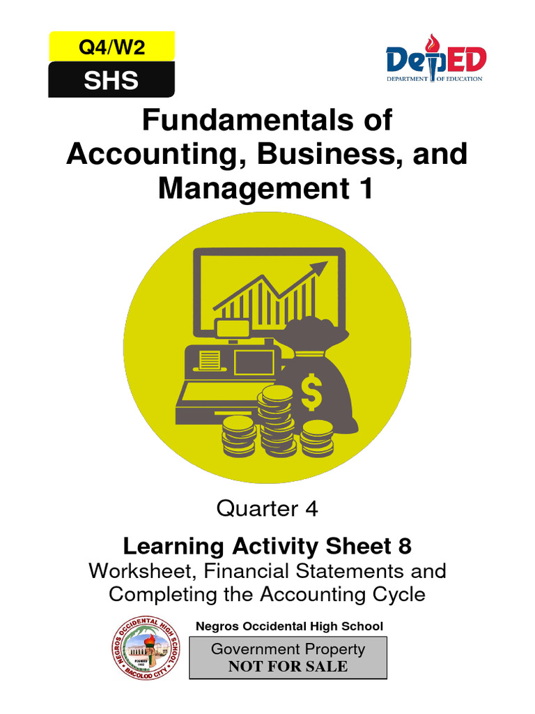 Las Fabm1 Q4 W2 | Download Free PDF | Debits And Credits | Balance Sheet