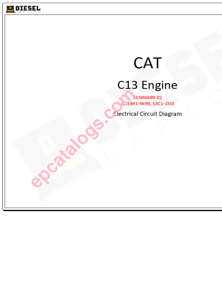 CAT - C13 (All Other Prefixes) .Prefix S3C | PDF | Engines | Propulsion