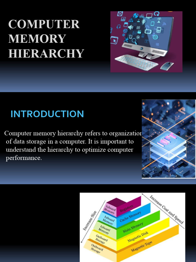 COA Memory Hierarchy | Download Free PDF | Computer Data Storage | Solid State Drive
