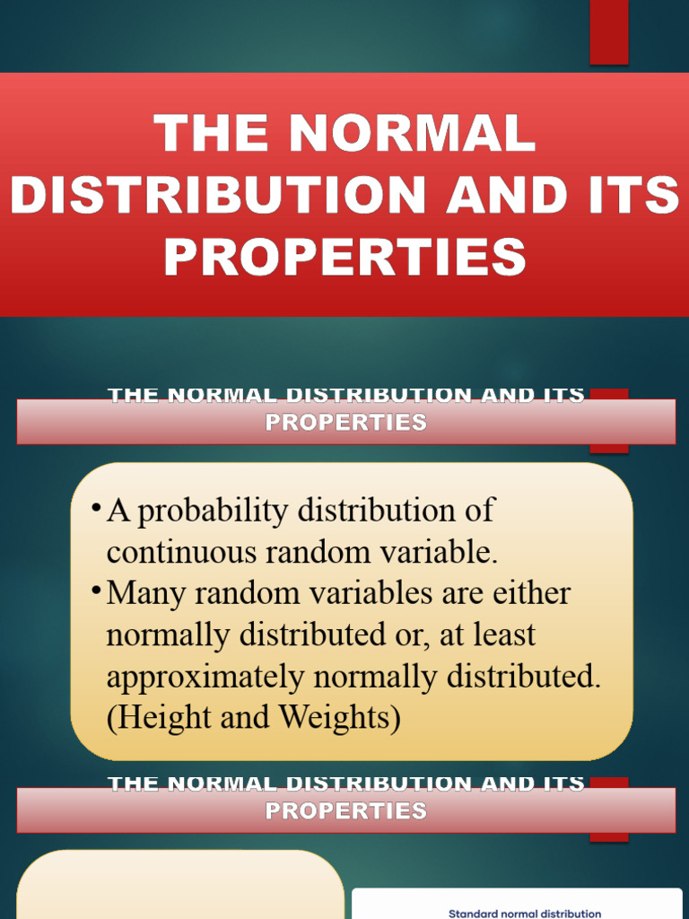 Finding Regions On Standard Normal Distribution | Download Free PDF ...