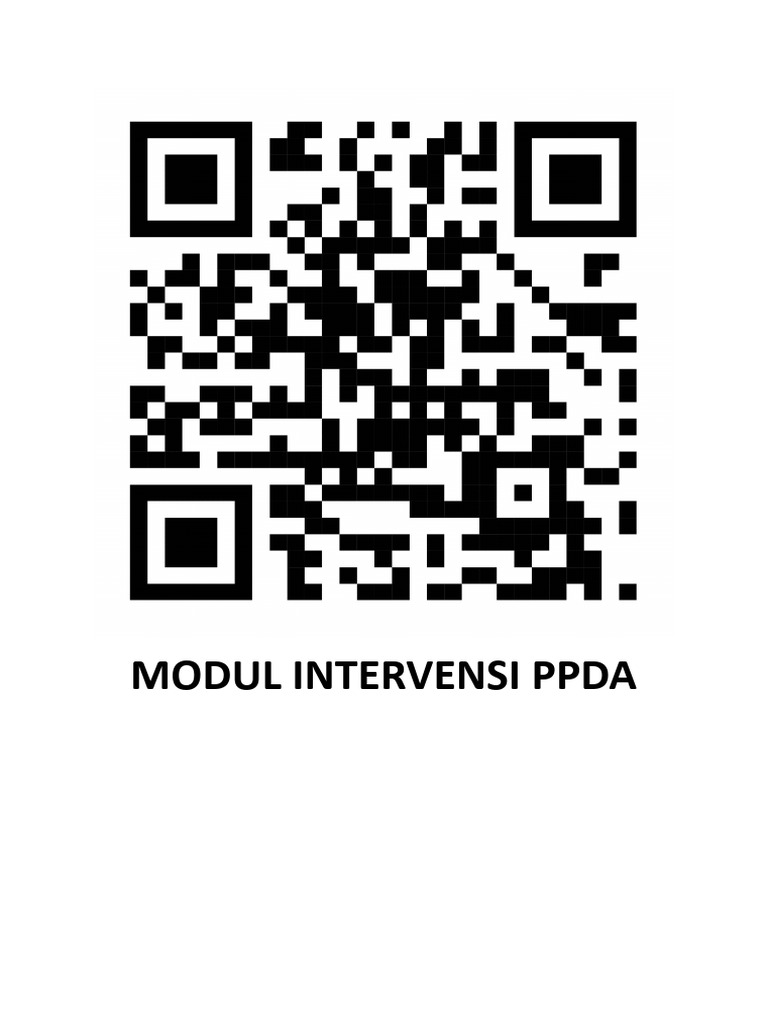 Modul Intervensi Ppda | PDF