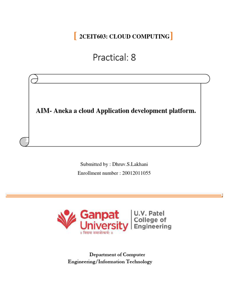 Practical 8 1 | Download Free PDF | Cloud Computing | Personal Computers