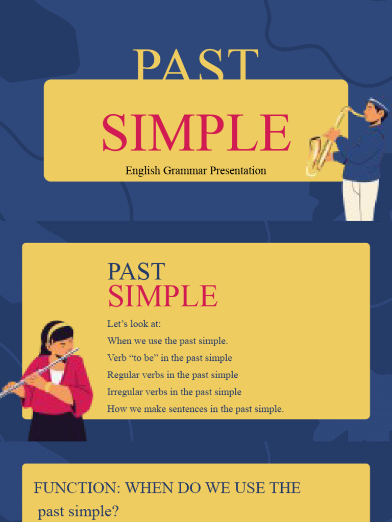 Past Simple Tense Overview | PDF | Verb | English Grammar