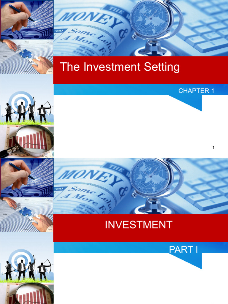 Chapter 1 - The Investment Setting - UEF | PDF | Investing | Bonds ...
