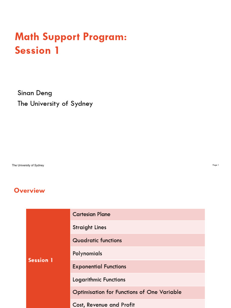 Session 1 Pdf Cartesian Coordinate System Line Geometry