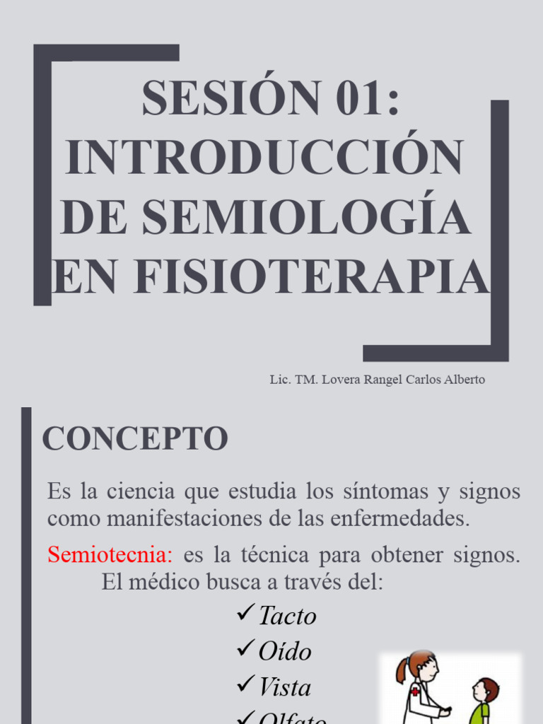 1. Introducción Semio | PDF | Examen físico | Diagnostico medico