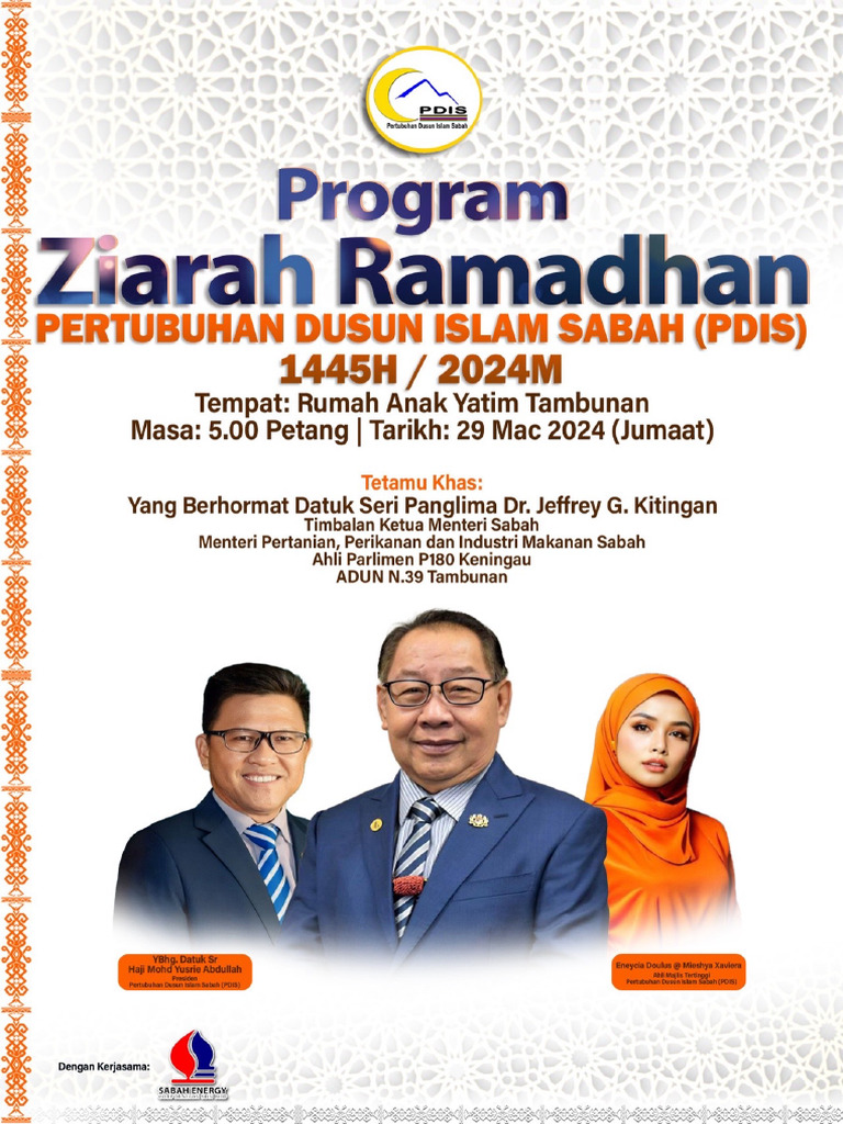 Buku Program - Program Ziarah Ramadhan PDIS 2024, Rumah Anak Yatim ...