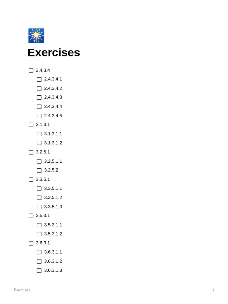 OSCP Exercises List | PDF