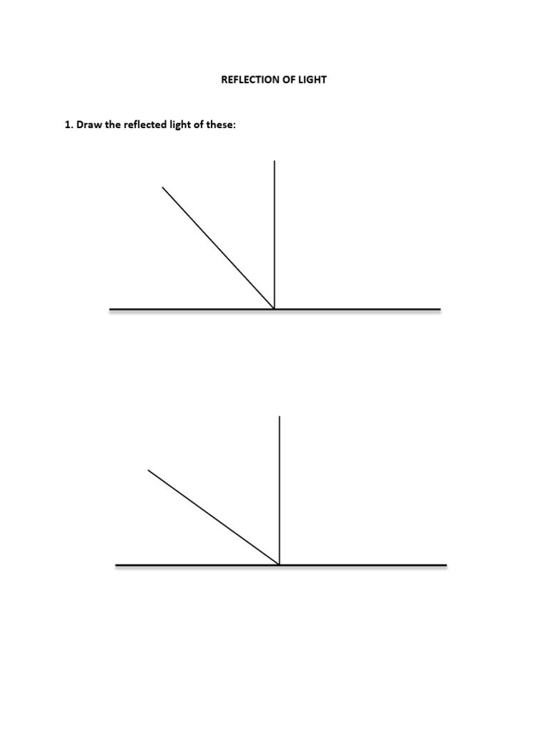 Reflection Exercises | PDF