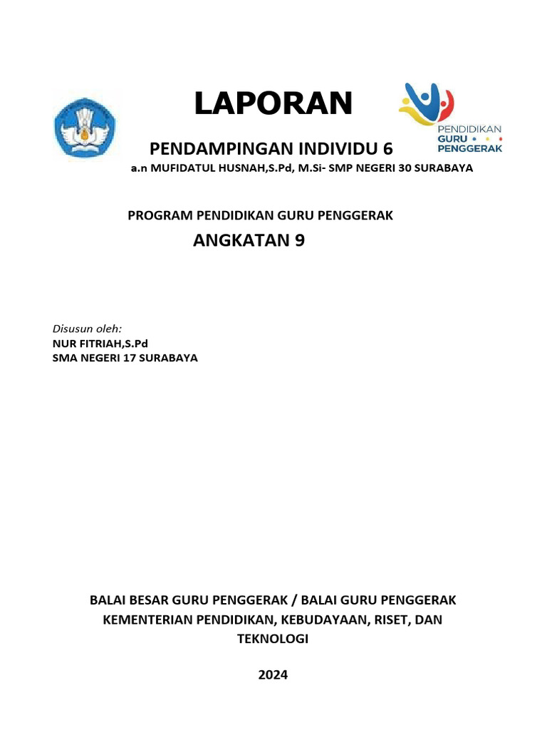 Lap Pi 6 Bu Fida | PDF