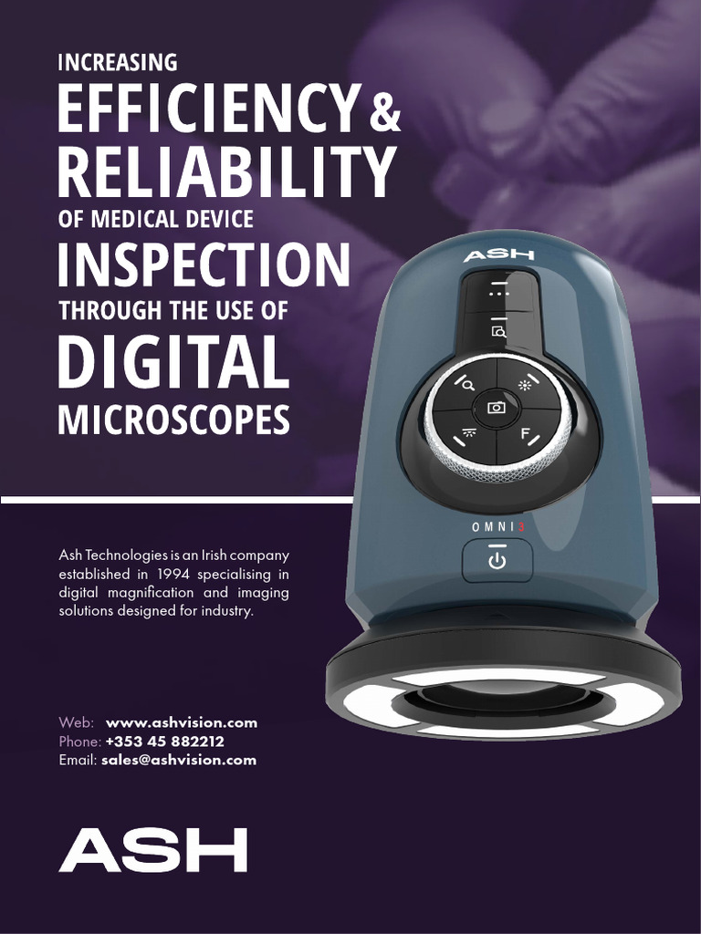ASH OMNI Medical Inspection White Paper-1 | PDF | Medical Device | Optics