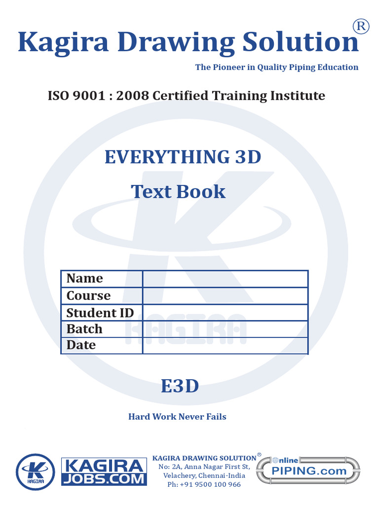 E3d Book 2021 | PDF | Computing